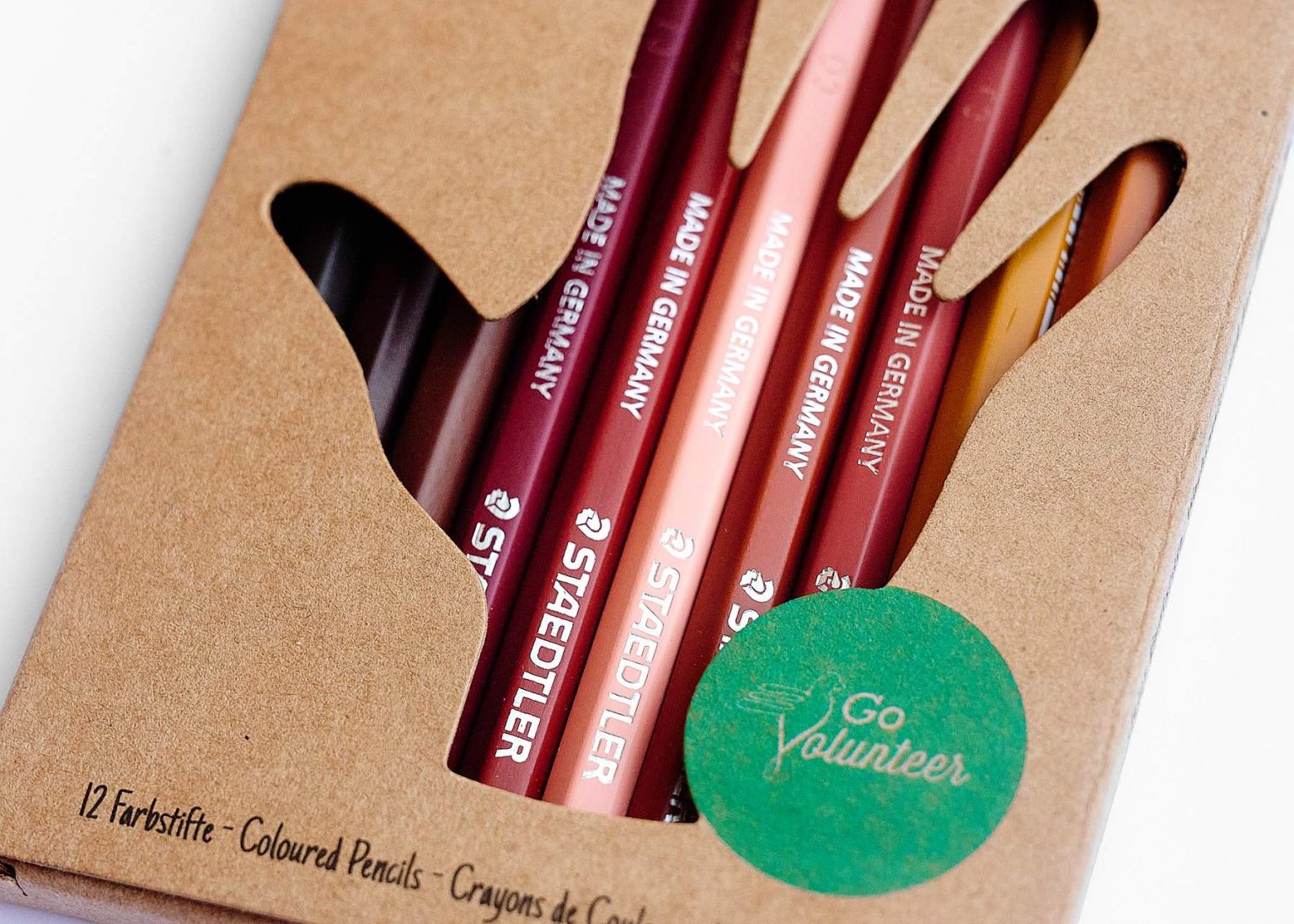 12 Hautfarben-Buntstifte | So bunt ist Deutschland