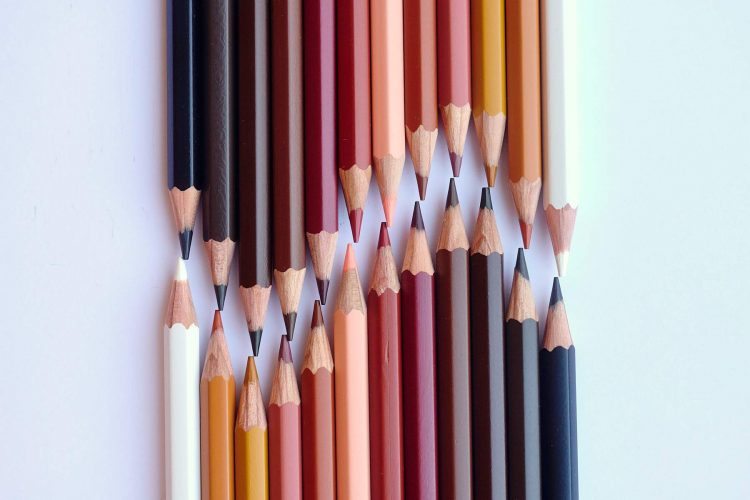 12 Hautfarben-Buntstifte | So bunt ist Deutschland